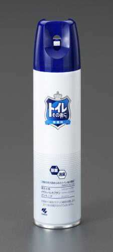 仕様：●内容量:280ml●成分:脂肪酸塩系消臭剤、第四級アンモニウム塩、エタノール●使用量目安:消臭:1回1秒除菌:1回3秒以上●使用期間:約1ヶ月(※1日3回のスプレーで)●トイレ用●無香料●除菌・消臭●トイレ後の悪臭をスプレーするだけ...