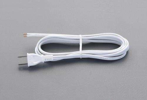 仕様：●メーカー:朝日電器(ELPA)●型番:PC-20H●定格容量:12A 125V(1.25mm2×2心)●長さ:2m●主に屋内で使用するAC125V以下の小型電気機器の電源コードの補修や電源タップの延長・補修などに使用します。●平形プ...