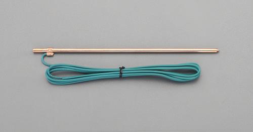 仕様：●メーカー:丸信電業●型番:MS-30●参考種別:D種●サイズ:φ7×300mm●リード線サイズ:IV1.6mm2×3000mm●材質:棒鋼(銅メッキ):SS400接続管:C1220TIV線:ビニル絶縁電線●単一式アース棒●十分な強度...