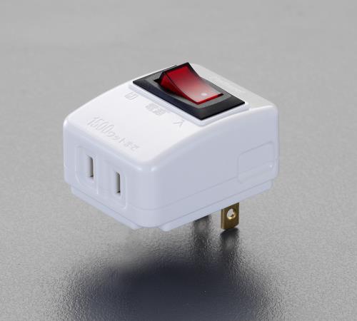 仕様：●メーカー:パナソニック(Panasonic)●型番:WHS2001WP●コンセント:2P×1口●定格:15A・125V(1000W)●サイズ:54×43×37mm●重量:60g●スイッチOFFで待機電力カット(電源ON状態でランプ表...