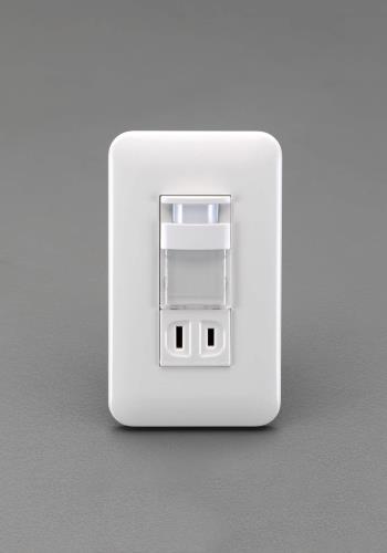 仕様：●メーカー:パナソニック(Panasonic)●型番:WTP4065WP●定格容量:ライト:AC100V/0.6Wコンセント:15A/125V●差込口:1個●検知範囲:約3m/約160°●プレート材質:ABS樹脂●サイズ:120×70...