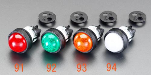 仕様：●メーカー:富士電機機器制御●型番:DR22D0L●パネルカットφ22、φ25mm兼用●φ22mm表示燈●LED AC/DC24V球付●材質:本体:ポリカーボネイト●色:白●定格電圧:AC/DC24V商品画像に関する注意事項：●画像に...