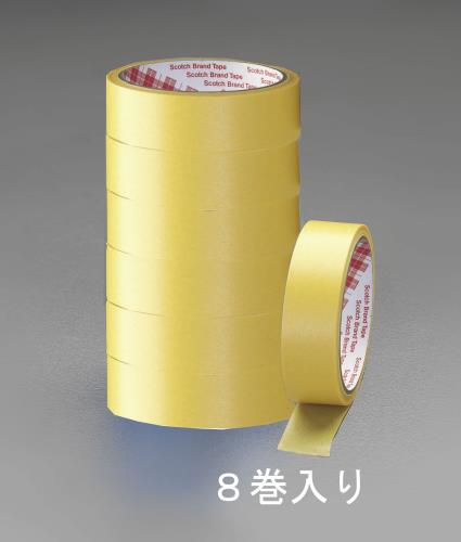 仕様：●メーカー:3M●型番:244●商品名:スコッチ 平面紙マスキングテープ●幅:15mm●長さ:18m●厚さ:0.08mm●材質:基材:平面紙粘着剤:アクリル系●粘着力:1.06N/10mm●引張強度:28.6N/10mm●伸び:5%●...