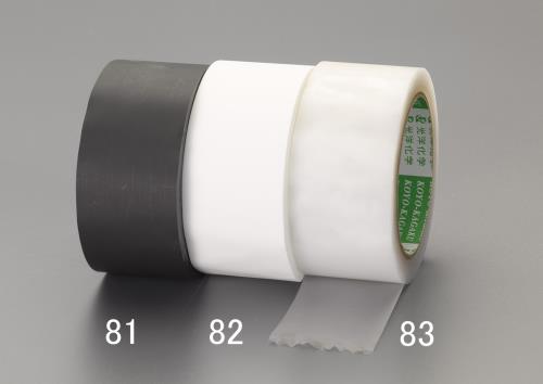 仕様：●幅:50mm●長さ:25m●厚さ:0.125mm●材質:基材:特殊ポリエチレンフィルム、粘着剤:アクリル系●色:透明●粘着力:4N/10mm●引張強度:6.68N/10mm●つや消し●光の反射を少なくしている為、写真撮影やイベント等...