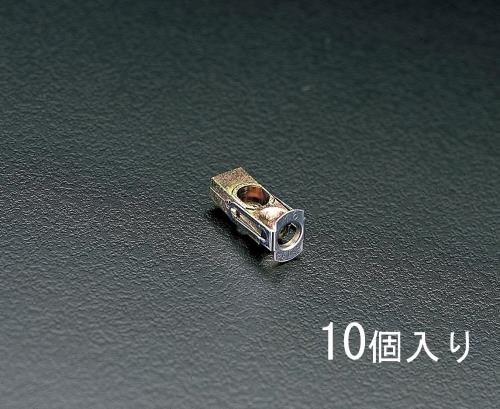 仕様：●ビス径:8mm●下穴:12.7mm●全長:27.5mm●手が届かない中空材、箱物へ表側からナットが入ります。●材質:ナット:亜鉛ダイカスト防錆メッキ、フランジ:ステンレス(SUS304)●入数は10個入りです。商品画像に関する注意事...