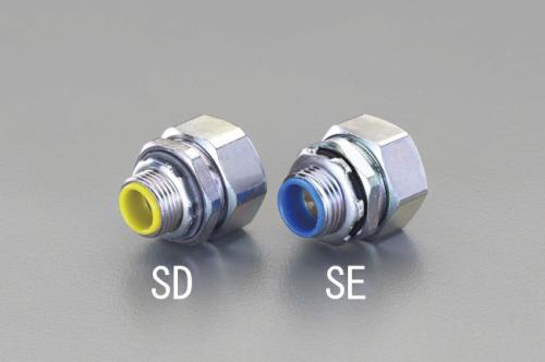 仕様：●メーカー:日本シーム工業●型番:W-PCB-16●仕様:厚鋼用●呼び:1/2●接続フレキ:16●ねじサイズ:CTG16●内径:14.5mm●外径:36mm●取付ねじ長:12mm●全長:35mm●制御盤最小取付穴寸法:22mm●材質:...