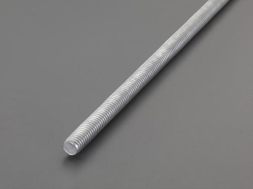 仕様：●材質:鉄(溶融亜鉛メッキ)●全長:1m●ねじ径:W3/8”●並目ねじ商品画像に関する注意事項：●画像に数字等の情報が入っている場合は、　品番末尾が対象商品の画像となります。