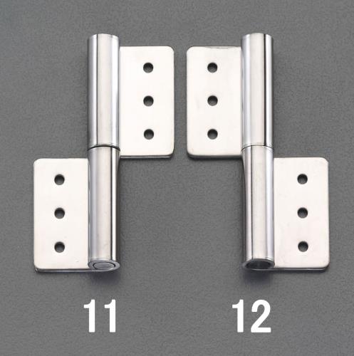 仕様：●材質:ステンレス(SUS304)●仕上げ:バフ研磨●サイズ:全長:100mm、幅:60mm、厚み:2.5mm、穴径:4.2mm●穴数:6●左勝手用●取付ねじ無し商品画像に関する注意事項：●画像に数字等の情報が入っている場合は、　品番...