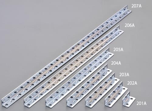 仕様：●全長:290mm●穴径:6.2mm●穴数:24●幅×幅:19×19mm●厚み:2mm●材質:スチール(クロムメッキ)●入数:1個●取付ねじ無し商品画像に関する注意事項：●画像に数字等の情報が入っている場合は、　品番末尾が対象商品の画...