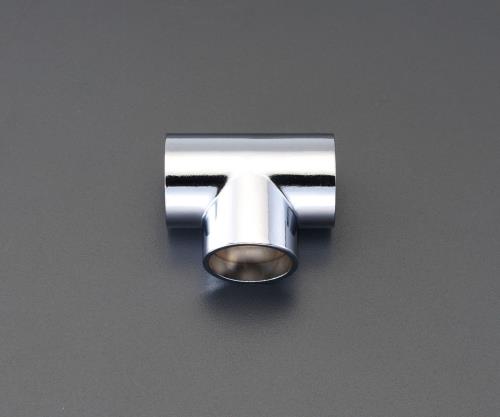 仕様：●材質:亜鉛ダイカスト●仕上:クロムメッキ●パイプ外径:25mm●サイズ:A:53mm、B:45mm●重量:82g商品画像に関する注意事項：●※サイズ詳細は、エスコ寸法図参照●画像に数字等の情報が入っている場合は、　品番末尾が対象商品...