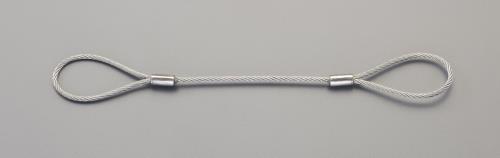 仕様：●ロープ径:8mm●全長:1.5m●重量:1.15kg●使用荷重:0.78t●材質:ステンレス鋼(SUS304)●ワイヤーロープ規格:JIS G3557(7×19)●耐食性、耐錆性、耐熱性に優れています。商品画像に関する注意事項：●※...