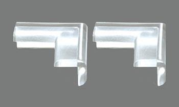 仕様：●メーカー:カーボーイ●型番:CG-06●商品名:安心クッション コーナー用●材質:PVC(ポリ塩化ビニール)●サイズ:37×37×15(H)mm●幅:18mm●厚み:4mm●重量:約5g(1個当り)●カラー:クリア●入数:2個●付属...