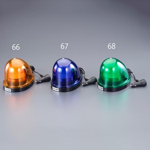 仕様：●定格:DC12V/24V兼用●カラー:青●サイズ:145×204×150(H)mm●重量:約900g●材質:グローブ:ポリカーボネート本体:ABS●光源:ハイパワーLED 1W×12個●コード長:約4.5m●消費電流:0.3A●光度...