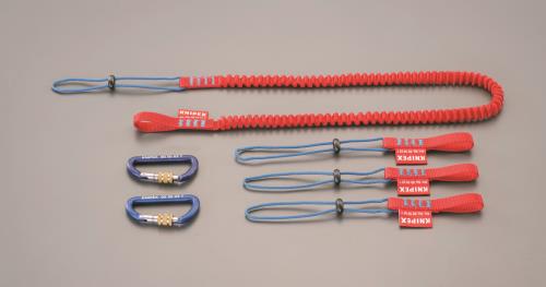 仕様：●メーカー:KNIPEX(クニペックス)●型番:005004TBK●セット内容:EA983SL-151×1個、EA983SL-152×3個、旧EA638JG-61×2個●重量(g):115●カラビナ:口の開き:23m、全長:80mm(...
