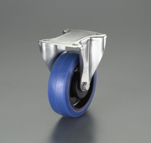 仕様：●仕様:固定●材質:金具:ステンレス、車輪:ポリウレタン●車輪径×幅:160×50mm●全高:195mm●耐熱温度:-25~70°C●耐荷重:300kg●温度上昇による車輪の変形を抑え、劣化も少なく、高速走行での用途に優れています。●...