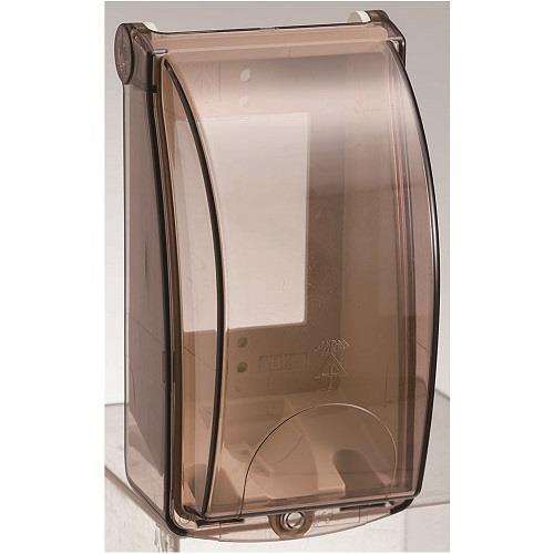 仕様：●メーカー:未来工業●型番:CWBK-1M●適合プレート:一連用●有効深さ:82mm●サイズ:91(W)×167(H)×90(D)mm●材質:ACS樹脂●カラー:ミルキーホワイト●コンセントやスイッチ等の器具を保護するタテ開きの開閉蓋...