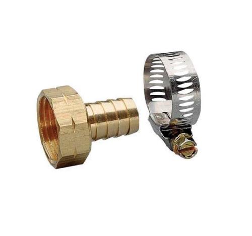 仕様：●材質:ステム:真鍮ホースバンド:ステンレス●バンド幅:12.5mm●ねじサイズ:3/4”NH●適合ホース内径:18mm●仕様:メス●ステム(ホースバンド付)×1商品画像に関する注意事項：●画像に数字等の情報が入っている場合は、　品番...