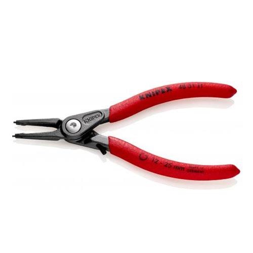 仕様：●メーカー:KNIPEX(クニペックス)●型番:4831J1●防錆仕上げ●ねじ式ストッパーで開き具合を調整できます。●ねじ式ジョイントによりプライヤーの動きに遊びがなく、精密な操作が可能です。●リング径(mm):12~25●全長(mm...