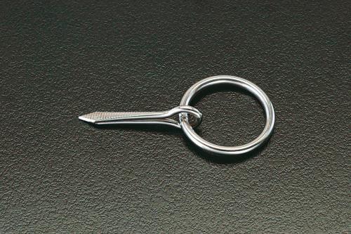 仕様：●材質:SUS304●サイズ(mm):D:4、L:30、H:35●使用荷重:20kg商品画像に関する注意事項：●※サイズ詳細は、エスコ寸法図を参照下さい。●画像に数字等の情報が入っている場合は、　品番末尾が対象商品の画像となります。