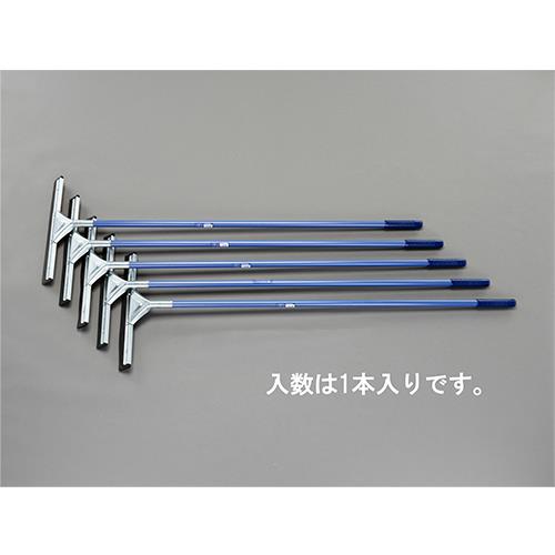 仕様：●メーカー:山崎産業(CONDOR)●型番:WI543-045U-MB●全長:1400mm●幅:460mm●重量:750g●入数:1本●材質:ハンドル:スチールパイプ、ヘッド:スチールクロメートメッキ、ゴム:合成ゴム●素早く水切り出来...