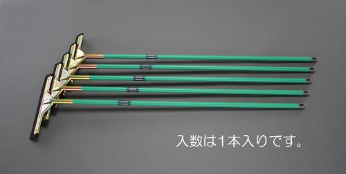 仕様：●メーカー:テラモト●型番:CL-939-101-0●入数:1本●全長:1,385mm●ゴム幅:約400mm●重量:740g●材質:頭:スチールにクロメートメッキ、先ゴム:NBR、柄:φ25.4スチールパイプにポリエチレン接着被膜●油...