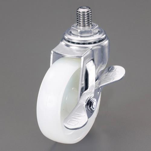仕様：●メーカー:ナンシン●型番:SU-SEL-75NL S-2●仕様:自在ストッパー付●サイズ(mm):車輪径(D)×幅:75×20取付高(H):97ねじサイズ(ピッチ):M12×1.75●材質:金具:ステンレス、車輪:ナイロン●耐荷重(...