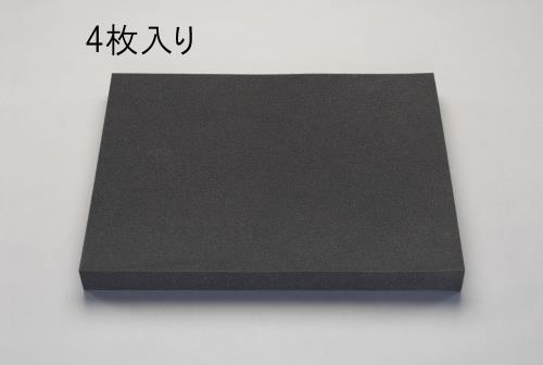 仕様：●ケース類の抜き型用:精密機器類など●サイズ:500(W)×600(D)×50(H)mm●重量:450g●材質:ポリエーテル系軟質ポリウレタン●発泡倍率:約30倍●耐油に適しています。●入数は4枚入りです。商品画像に関する注意事項：●...