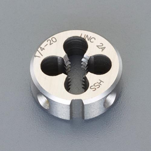 仕様：●呼び:Nr.12×24●ダイス外径:20mm●材質:HSS●アメリカねじ並目●対応被削材:スチール(商品画像に関する注意事項：●画像はEA829JS-2です。●画像に数字等の情報が入っている場合は、　品番末尾が対象商品の画像となります。