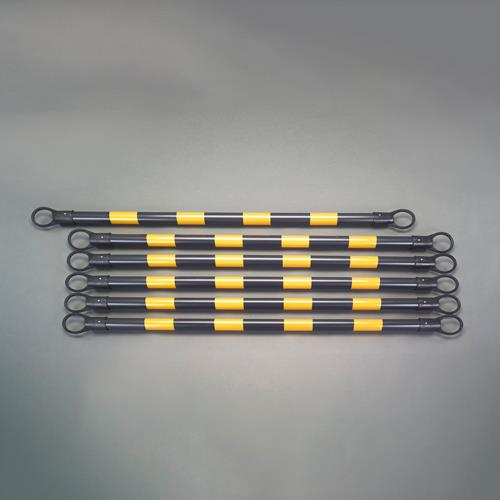 仕様：●メーカー:三甲(サンコー)●型番:8Y1089●長さ:1.5m●色:黄黒●入数:6本●重量:505g●材質:ABS、ポリエチレン●内径:φ83mm●バーの直径がφ54mmのコーンバーです。商品画像に関する注意事項：●画像に数字等の情...