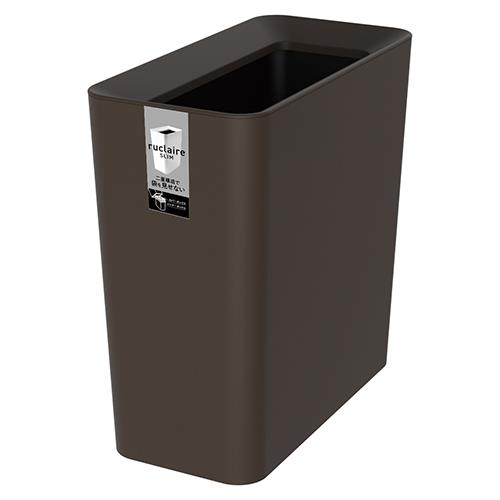 仕様：●メーカー:アスベル(ASVEL)●商品名:ルクレール●容量:9.5L●サイズ(mm):315×155×317(H)●色:茶●重量:1.11kg●材質:カバー:ポリプロピレン、ポリスチレン容器:ポリプロピレン●入数:6個●本体にゴミ袋...