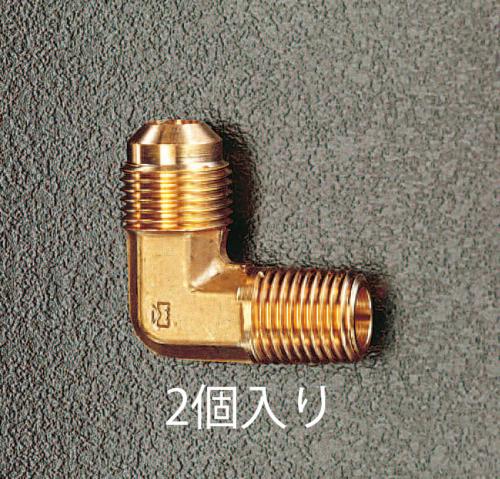 仕様：●NPTねじ:1/4”●フレアーねじ:1/4”●材質:真鍮●入数:2個●推奨最大使用圧力:700psi(約4.8Mpa)●重量(g):36●●フレアーナットを締める時は必ずトルクレンチを使用して締めて下さい。締め付け不足による冷媒の漏...
