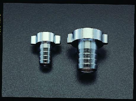 仕様：●メーカー:カクダイ●型番:0764-13●呼:13●ねじ径:G1/2”●全長:33mm●タケノコ径:15.5mm●穴径ガイド外径:13mm●材質:黄銅●ホースカラン用●カップリング付き横水栓、散水栓用●パッキン付き●※穴径ガイドがあ...