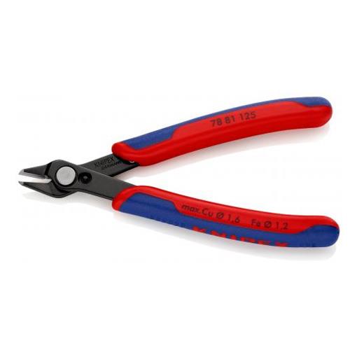 仕様：●メーカー:KNIPEX(クニペックス)●型番:7881125●全長:125mm●斜刃●切断能力:軟線:φ0.2~1.6mm、中硬線:φ1.2mm、硬線:φ0.6mm●刃硬度:HRC64●ハンドル:コンフォート●仕上げ:磨き●重量:6...