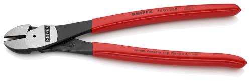 仕様：●メーカー:KNIPEX(クニペックス)●型番:7401250●ハンドル:プラスチックコーティング●仕上げ:磨き●刃硬度:HRC64●全長(mm):250●切断能力(mm):軟線:4.0、中硬線:4.6、硬線:3.5、ピアノ線:3.0...