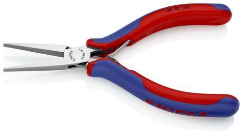 仕様：●メーカー:KNIPEX(クニペックス)●型番:3552145●ハンドル:コンフォート●仕上げ:鏡面磨き●全長:145mm●幅×厚み:4.0×1.5mm●重量(g):100●バネ付●ギザなし●つかみ面はフラットで部品に傷をつけません。...