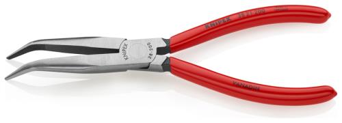 仕様：●メーカー:KNIPEX(クニペックス)●型番:3821200●全長:200mm●刃長:73mm●仕様:研磨仕上げ、プラスチックコート●材質:バナジウム鋼●重量(g):170●先端径(mm):φ3.2●ギザ付●40°ベンド●先端半丸商...