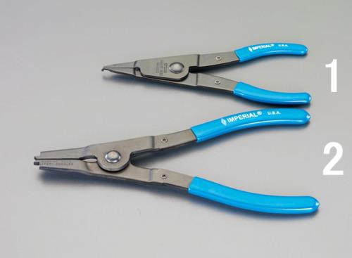 仕様：●全長:215mm●口の開き:26mm●先端:ストレート●トランスミッションやマスターシリンダーに使われるロックリング用の専用工具です。●軸用●先端が太いタイプなので太めのリングにも対応できます。商品画像に関する注意事項：●画像に数字...