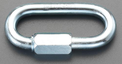 仕様：●材質:スチール(亜鉛メッキ)●内寸:69×20.5mm●線径:10mm●開口:12mm●使用荷重:550kg●重量:138g商品画像に関する注意事項：●画像に数字等の情報が入っている場合は、　品番末尾が対象商品の画像となります。