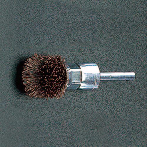 仕様：●直径:30mm●線径:0.3mm●毛丈:25mm●最大回転数:2,000rpm●軸径:6.0mm●全長:85mm●軸長:35mm●狭所タイプ●円形内径、底部等の研磨に最適●金属の持つ腰の強さや直線性を利用して底・溝・角部をブラッシン...