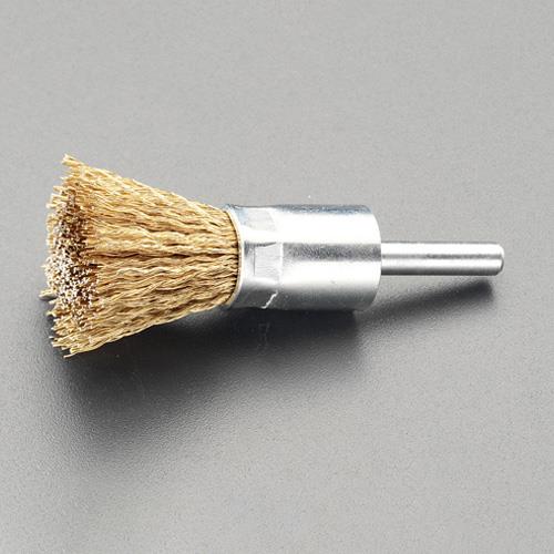 仕様：●メーカー:錦●型番:SE-015C2●外径:15mm●軸径:6mm●軸長:25mm●線径:0.27mm●金具径:15mm●毛丈:25mm●全長:75mm(±3mm)●最大回転数:6,000rpm●材質:硬鋼線 メッキヨリ形●エンド型...