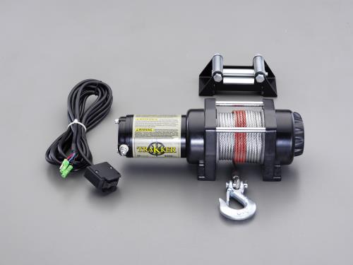仕様：●電源:DC12Vバッテリー専用●水平牽引能力:1360kg●使用ワイヤー:φ4.7mm×15.2m●巻取速度:8.3m/分(無負荷)●ギア比:136:1●電源コード長:4.7m●サイズ:φ112×340(L)mm●重量:6.8kg●...