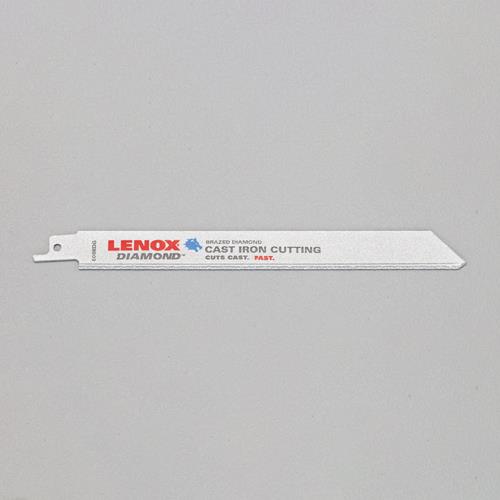 仕様：●メーカー:LENOX(レノックス)●型番:10833800RDG●全長:203mm●刃長:19mm●刃厚:1mm●用途:鋳鉄、タイル、レンガ、建築用石材●ニッケル合金をろう付けしたダイヤモンド粒子により、従来の超硬粒子ではできなかっ...