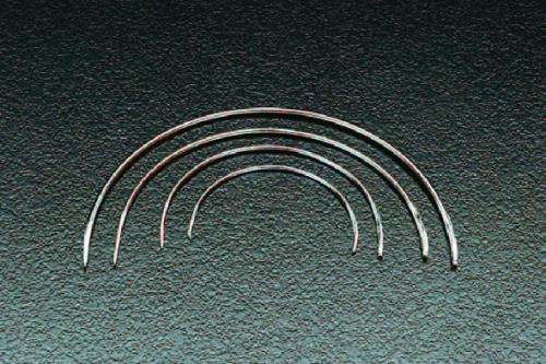 仕様：●針先形状:ラウンド●用途:革、キャンバス、天幕等用●サイズ:φ1.2×75mm、φ1.4×100mm、φ1.6×125mm、φ1.8×150mm●スチール製商品画像に関する注意事項：●画像に数字等の情報が入っている場合は、　品番末尾...