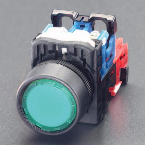仕様：●メーカー:富士電機機器制御●型番:AR22F0L●定格:AC/DC 250V 10A●接点仕様:1a1b●材質:本体:ポリカーボネイト●LED球:AC/DC24V●サイズ:30×92×44mm●色:緑●動作方式:モメンタリ形●動作方...