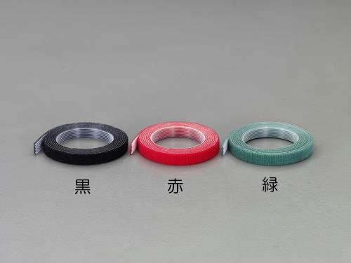 仕様：●全長:1.5m●幅:20mm●厚み:4mm●材質:フック部:ポリプロピレン、ループ部:ナイロン●色:黒●フックとループを表裏に配置した両面タイプで、自由な長さにカットして使えます。商品画像に関する注意事項：●画像に数字等の情報が入っ...