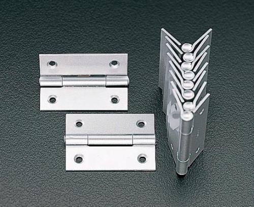 仕様：●サイズ(mm):A:64、B:33、D:6.5●厚み:0.9mm●穴径:3.9mm●材質:ステンレス(SUS304)●仕上げ:バレル研磨仕上●穴数:6●入数:10枚●木ねじ付商品画像に関する注意事項：●※10枚入り※サイズ詳細は、エ...