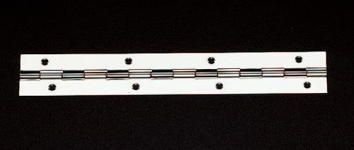 仕様：●全長:150mm●幅:30mm●厚み:0.5mm●穴径:3mm●穴数:6●材質:ステンレス(SUS430)●仕上:鏡面研磨仕上げ●使用ビス径:2.7mm●2枚合せのため心棒が細く丁番目立ちにくくなっています。●下穴加工は現品に合わせ...