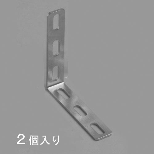 仕様：●長さ×長さ:75×75mm●幅:16mm●厚み:2mm●長穴数:6●長穴サイズ:5.5×10mm●材質:ステンレス(SUS304)●仕上:両面ヘアーライン仕上●穴ピッチ:25mm●重量:56g(2個)●入数:2個●長穴付きでねじ、ナ...