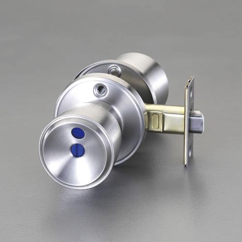 仕様：●メーカー:川口技研●型番:ハイス両玉WC錠●ドア厚:26~42mm●バックセット:60mm●用途:室内ドア(主にトイレ)用●内側:サムターン●外側:表示器、非常解錠装置(コイン式)●材質:ノブ・座:ステンレス(SUS304)、ラッチ...