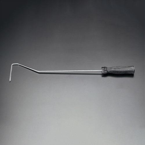 仕様：●サイズ:100(W)×570(L)mm●軸径:6mm●用途:ローラー刷毛専用ハンドル●材質:軸:スチールハンドル:プラスチック●重量:160g●延長ポール取付け可能、ハンドルエンドがメスネジになっています。●延長ポールはEA109N...